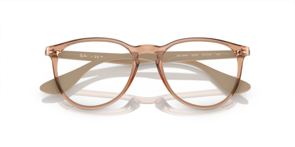 Gafas Oftálmicas Ray-Ban 0RX7046 Erika Mujer Café | GMO Amamos tus ojos ...